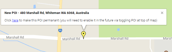 Adding and maintaining points of interest – Fleetdynamics GPS Tracking